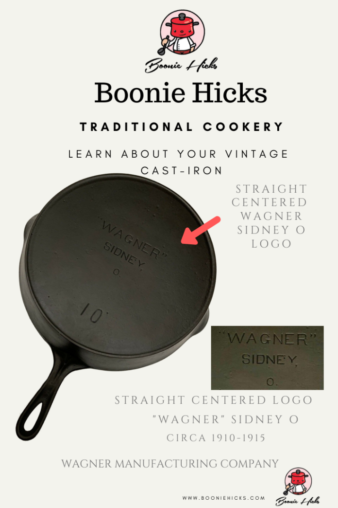 Wagner Cast Iron | Wagner Ware History, Dates And Logos. – BOONIE HICKS