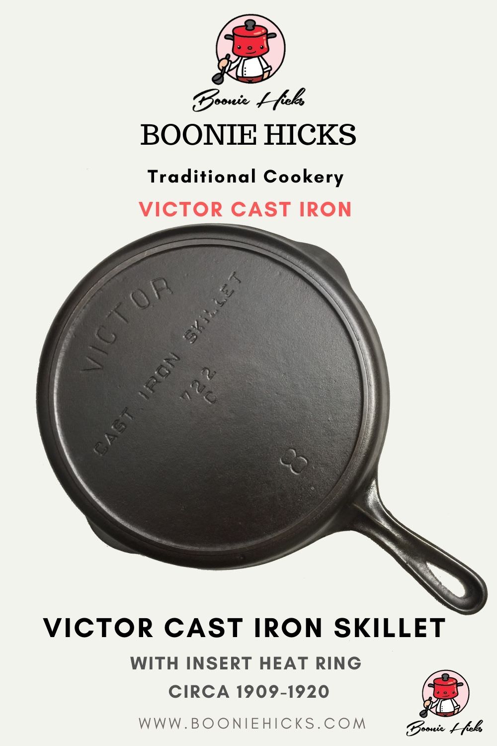 Know Your Vintage Victor Cast Iron (History, Dates, and Markings)
