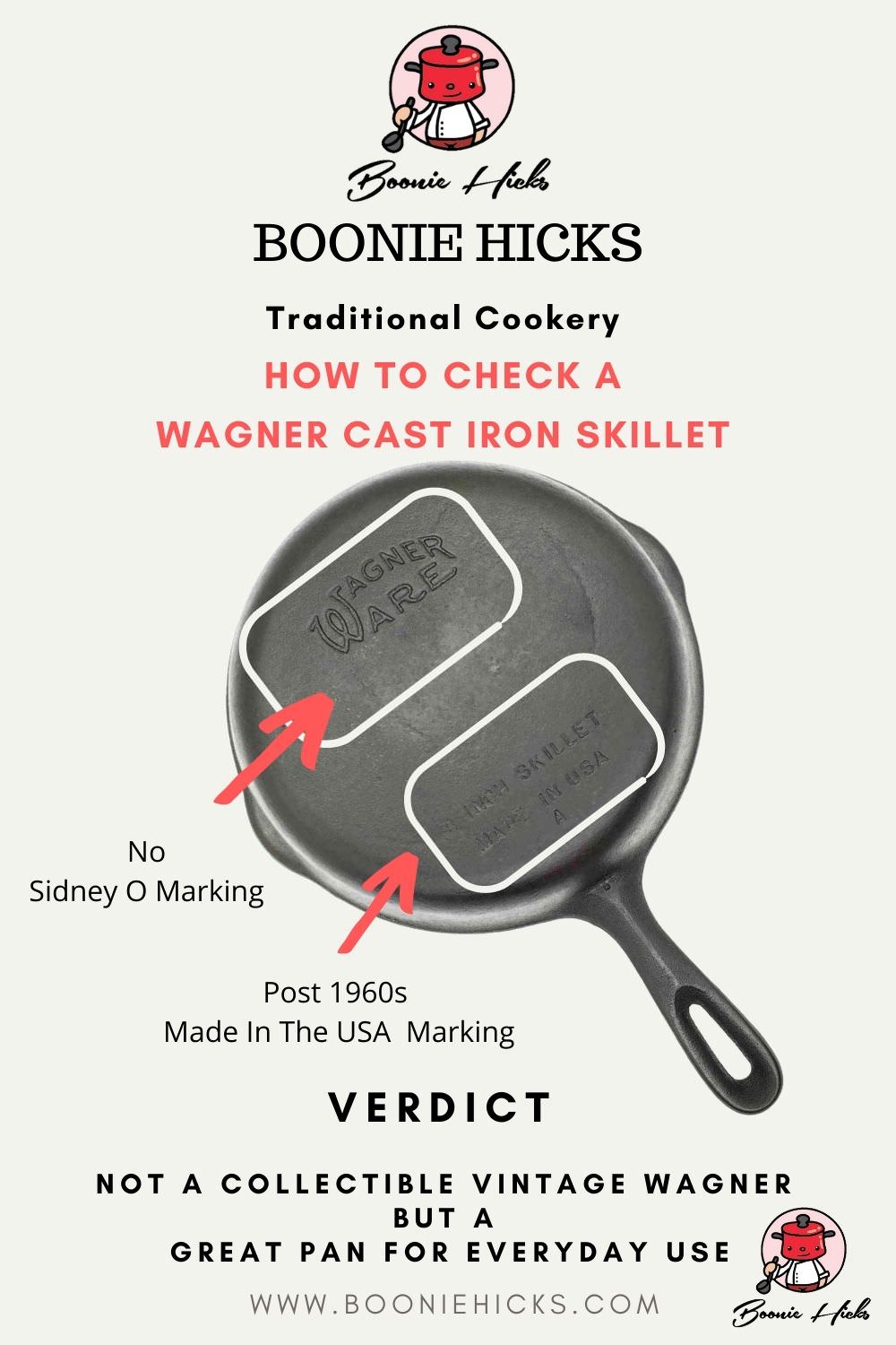 How To Check A Wagner Cast Iron Skillet