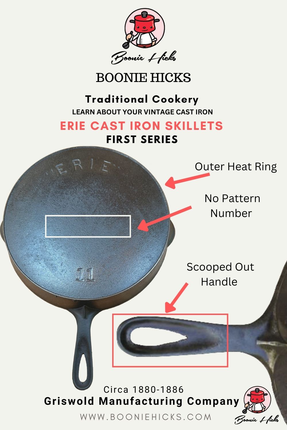 Your Easy Identification Guide On Erie Skillets