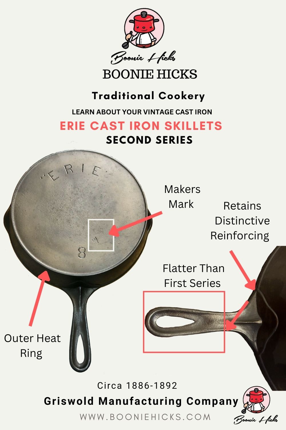 Your Easy Identification Guide On Erie Skillets